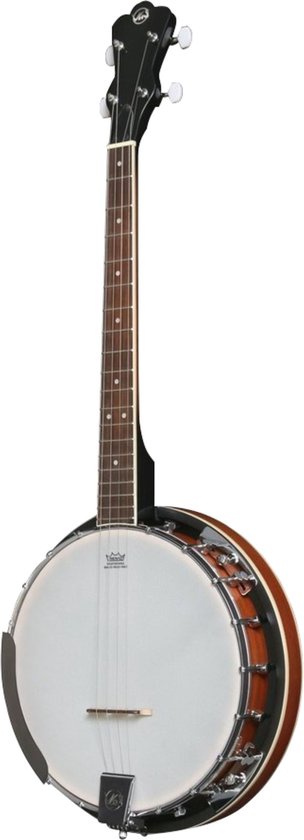 VGS Banjo Tenor - Premium 4 String - Inclusief zwarte hardcase - GEWA BANJO SELECT | bol.com