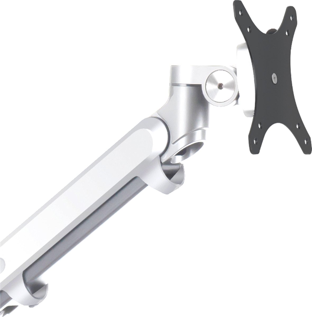 Alberenz® laptop monitor arm zilver met gasveer - Monitor Standaard ...
