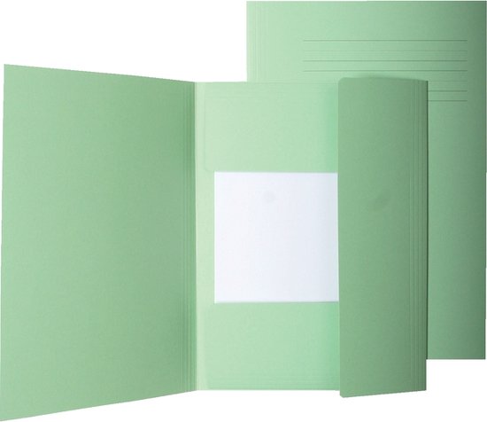 Dossiermap Quantore ICN1 folio groen - 50 stuks | bol.com