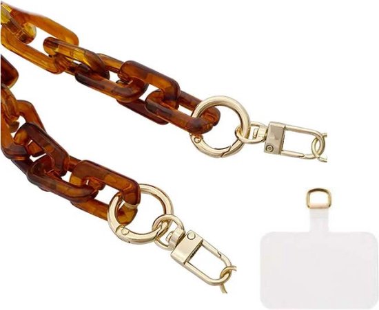 Universeel Telefoonkoord - Telefoonketting Universeel - Koord voor ...