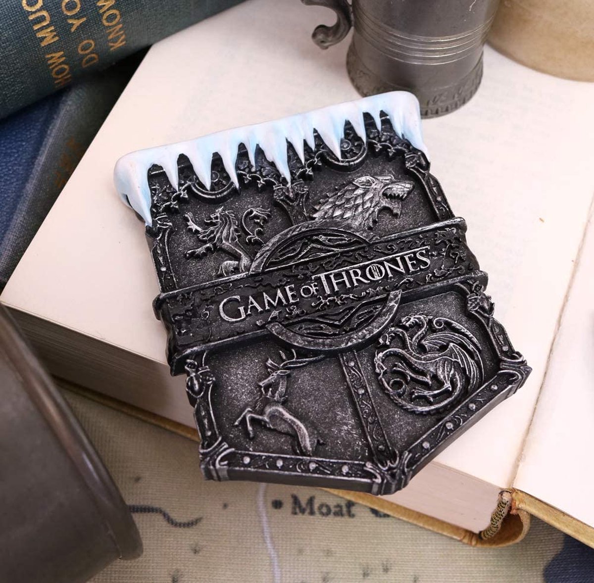Nemesis Now - Game of Thrones - IJs Sigil - Magneet - 8cm | bol.com