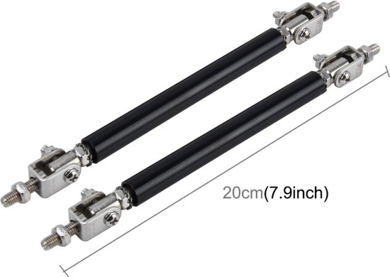 2 STUKS Auto-modificatie Groot, omringd door de stang Telescopische ...