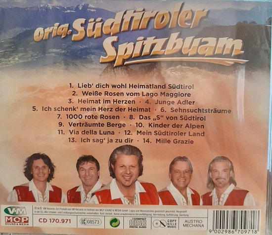 Unsere Groben Erfolge - Instrumenta, Sudtiroler Spitzbuam | CD (album) | Muziek | bol
