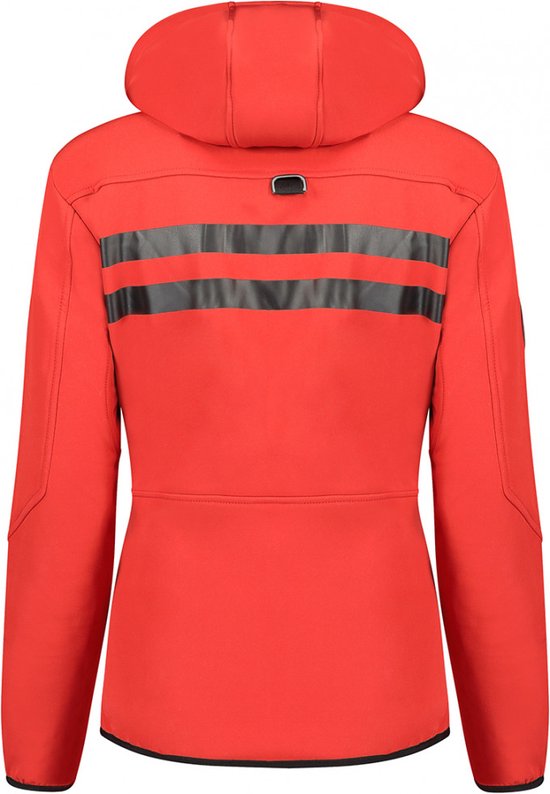 Geographical Norway Softshell Jas Dames - Reine Red/Black - S | bol