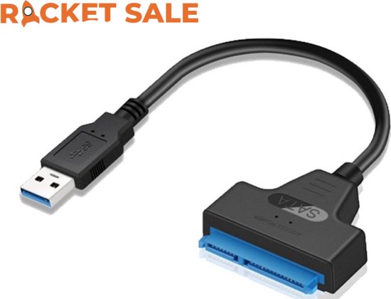 Rocket Sale ® 22 Pin SATA III Om USB 3.0 2,5 inch harde schijf Adapter ...