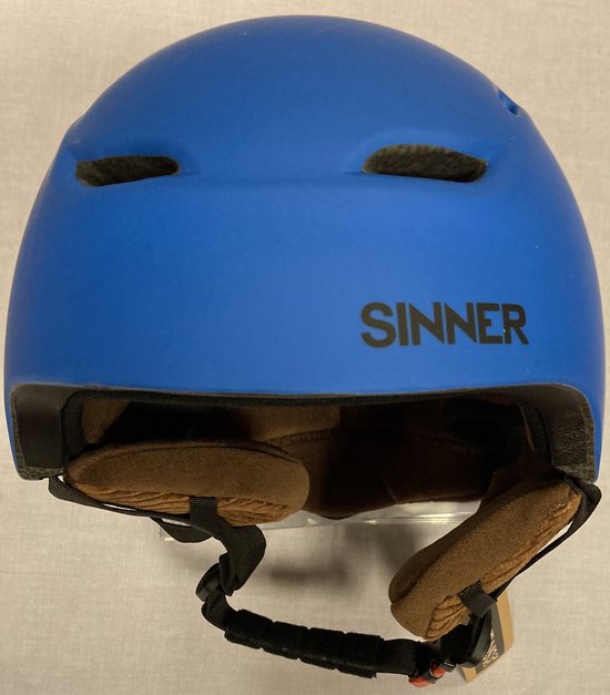 Sinner Nova helmet - Skihelm - Unisex - Mat blauw - Maat M | bol