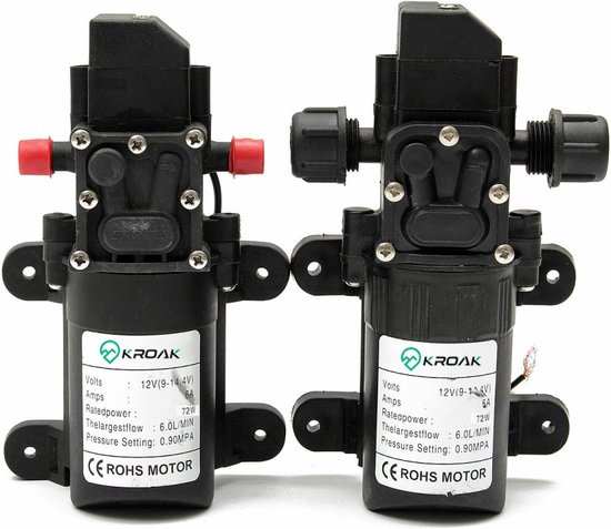 Water Hogedrukpomp Zelfaanzuigende Kampeerboot | bol