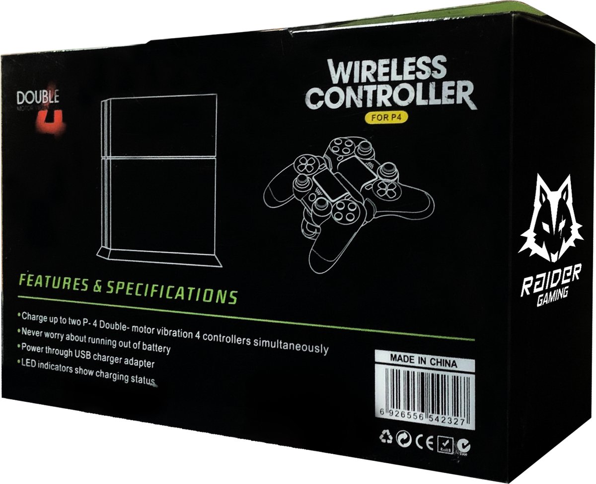 RAIDER ULTRA Game Controller - Draadloos - Bluetooth - Geschikt voor PC ...