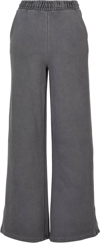 Urban Classics - Heavy Terry Garment Dye Slit Dames joggingbroek - M ...