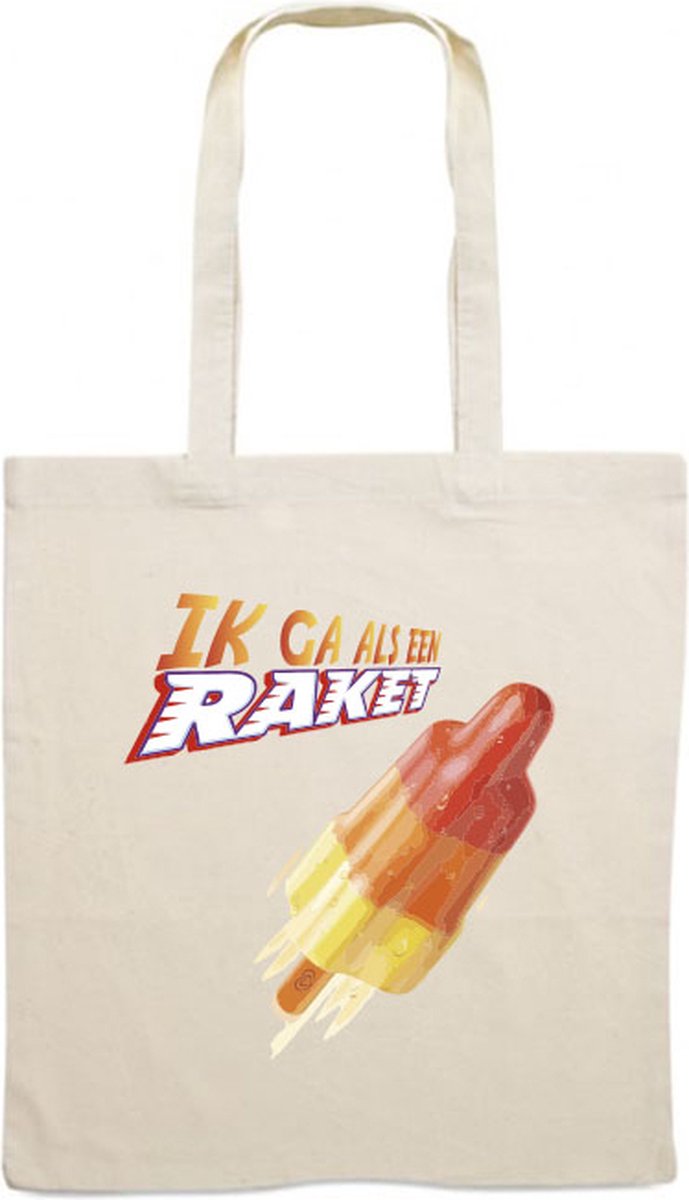 Ik ga als een raket | ijsco | ijsje | ijs | ruimtevaart | schip | retro ...