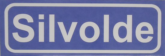 Koelkast magneet plaatsnaambord Silvolde. | bol