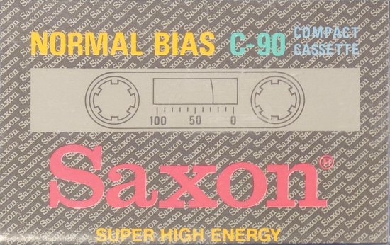 Saxon C-90 Cassette 3 Pack | bol
