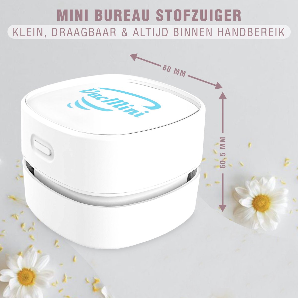 Mini Bureau Stofzuiger - Kleine Stofzuiger - Voor Toetsenbord/Bureau ...