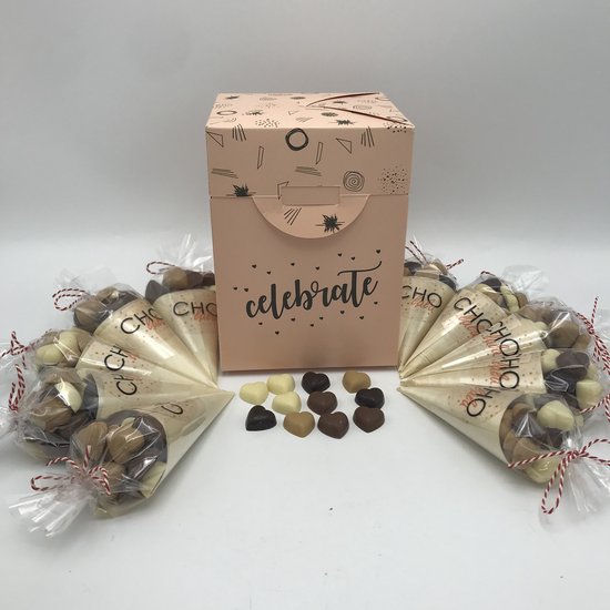 Cho-lala traktatie box chocolade hartjes | chocoladecadeau ...