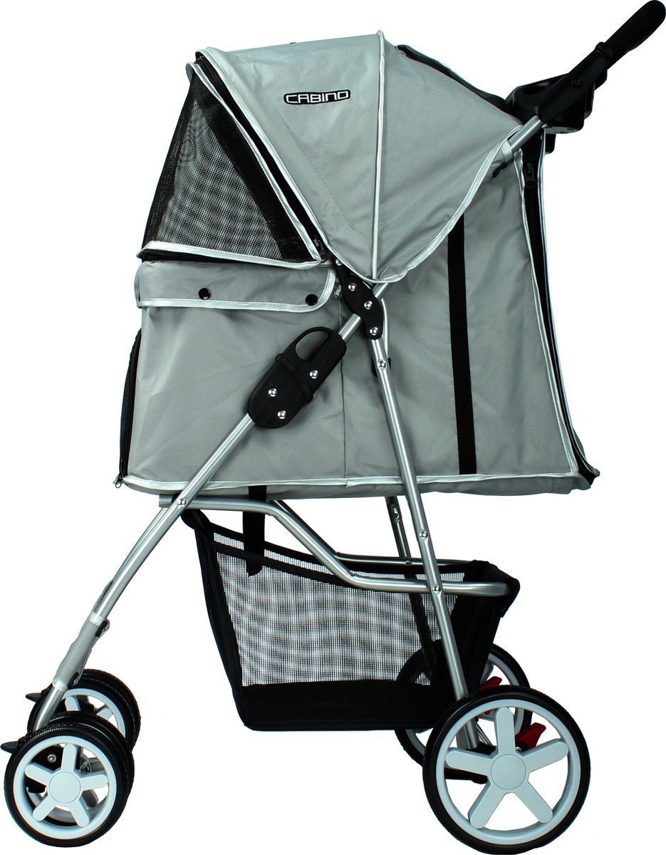 Cabino Inklapbare Hondenbuggy - Grijs | bol.com