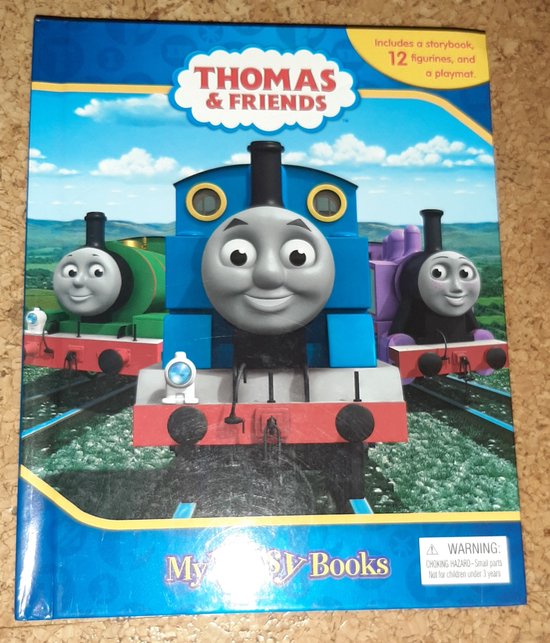 Thomas & Friends My Busy Books Includes a storybook, 12 figurines, and ...