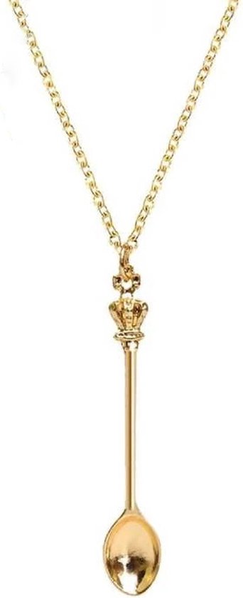 Schep ketting - Dames - Heren - Festival - Metaal - goud | bol.com