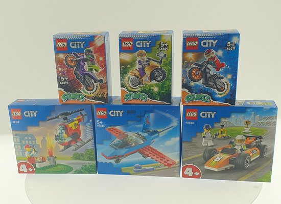 Fantastische Lego set (nr1) met 6 verschillende items voor de prijs van ...
