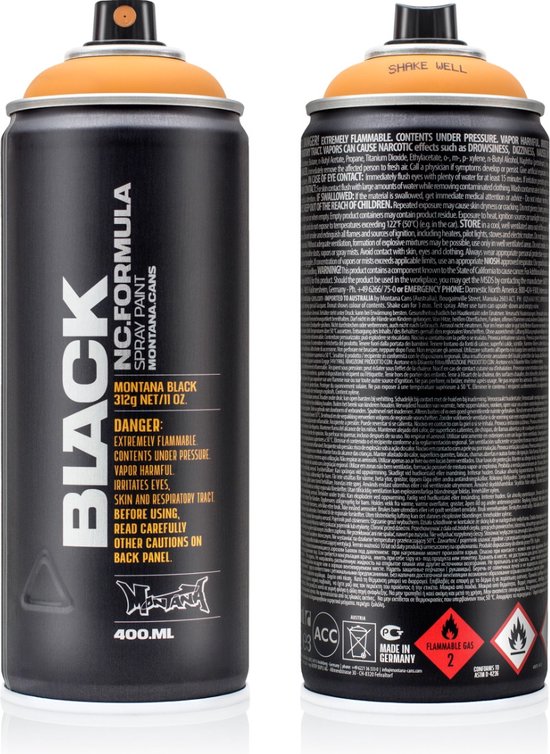 Montana BLACK P6000 Power Green spuitbus 400ml | bol