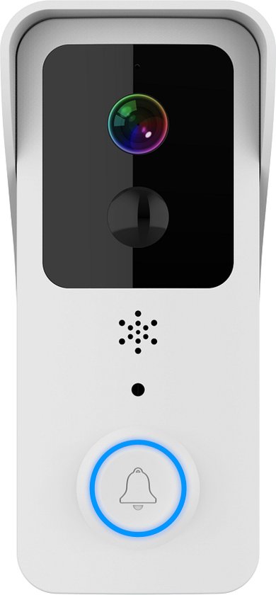 Deurbel met camera - Inclusief Service- Draadloze deurbel - Video ...