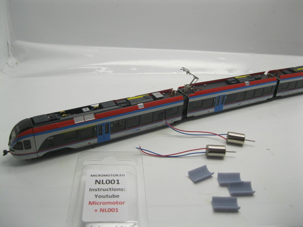 micromotor NL001 motor ombouwset voor Liliput Liliput Flirt (2 Motoren) | bol.com