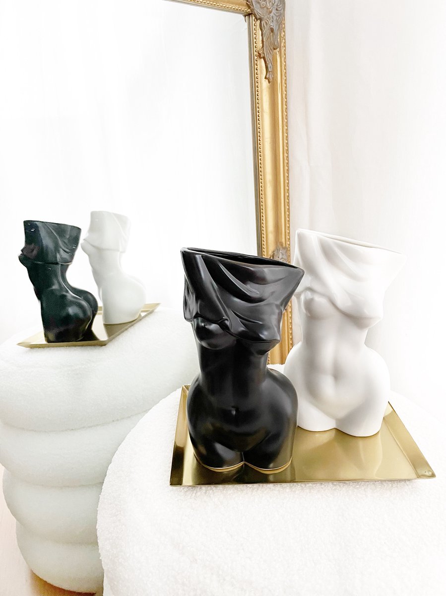 Female Body Vaas - Unieke Trendy Vaas - Body Kaars - Cadeau Voor Haar ...