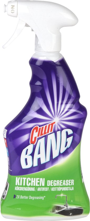 Cillit Bang Power Cleaner - Keukenreiniger - Spray - Universal Degrease ...