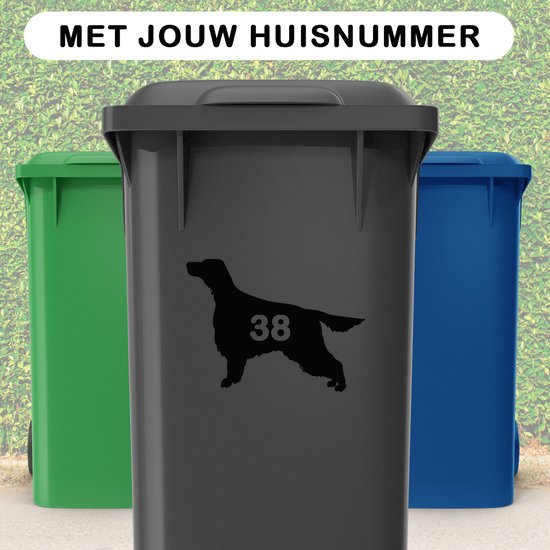 Container Stickers - Voordeelset 4 stuks - 15x20 cm - Container / kliko ...