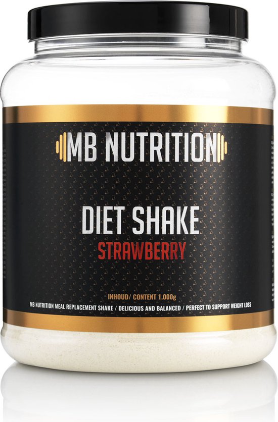 MB NUTRITION - Diet shake - Strawberry | bol