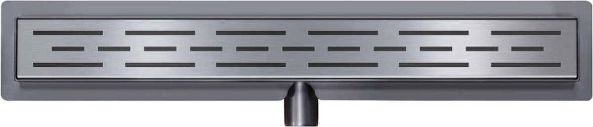 Classic 80 cm RVS Douchegoot Gun metal - Drain douche - Douchedrain ...