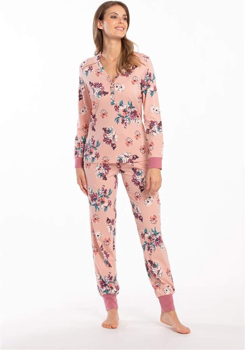 Eskimo pyjama dames - roze - Femke - maat XL | bol.com