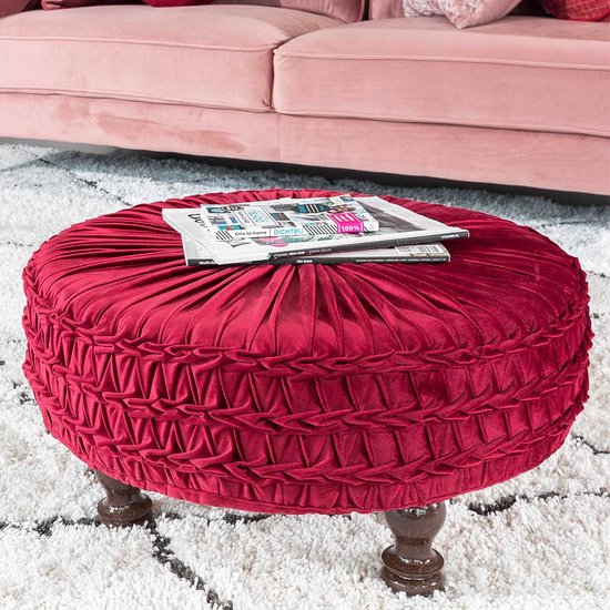 Poef, 60x60 cm, P231 roest | bol.com