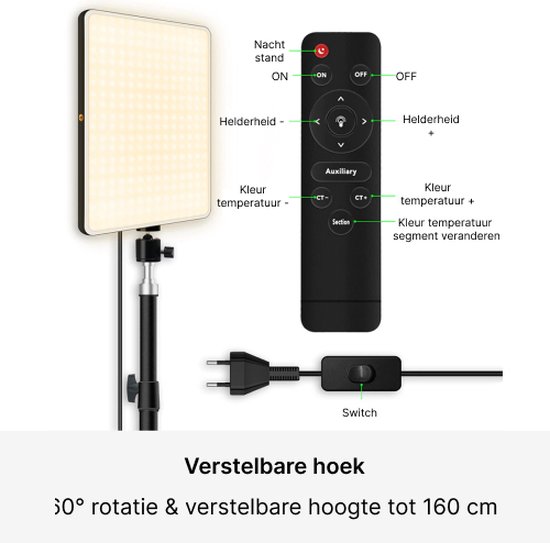Baodeli LED lamp - studio belichting - fotografie belichting - video ...