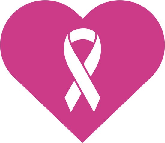 pink ribbon sticker auto sticker hope kracht steunsticker pink roze | bol