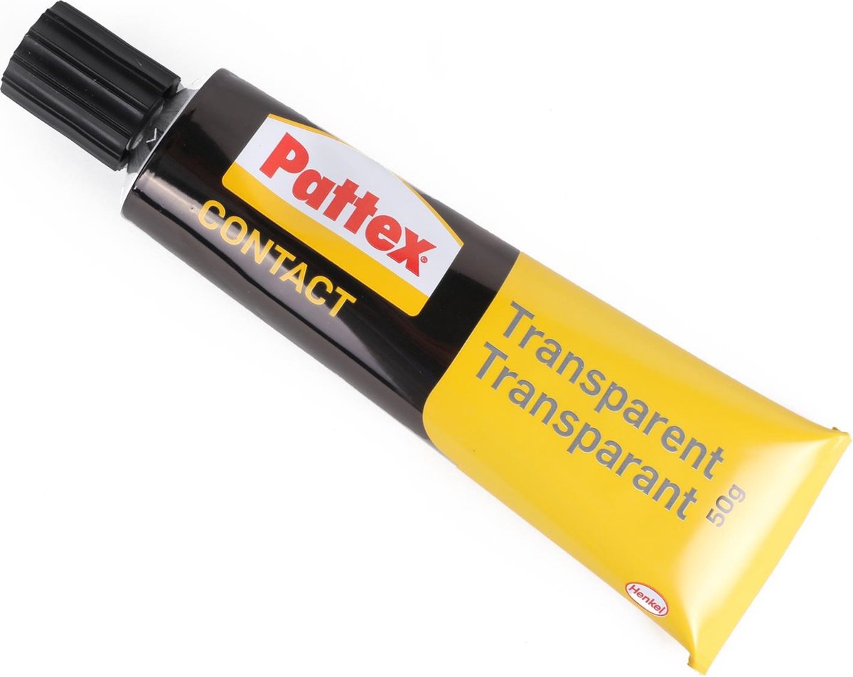 Pattex Contactlijm Transparant 50 g - Contact lijm - Vloeibare lijm ...
