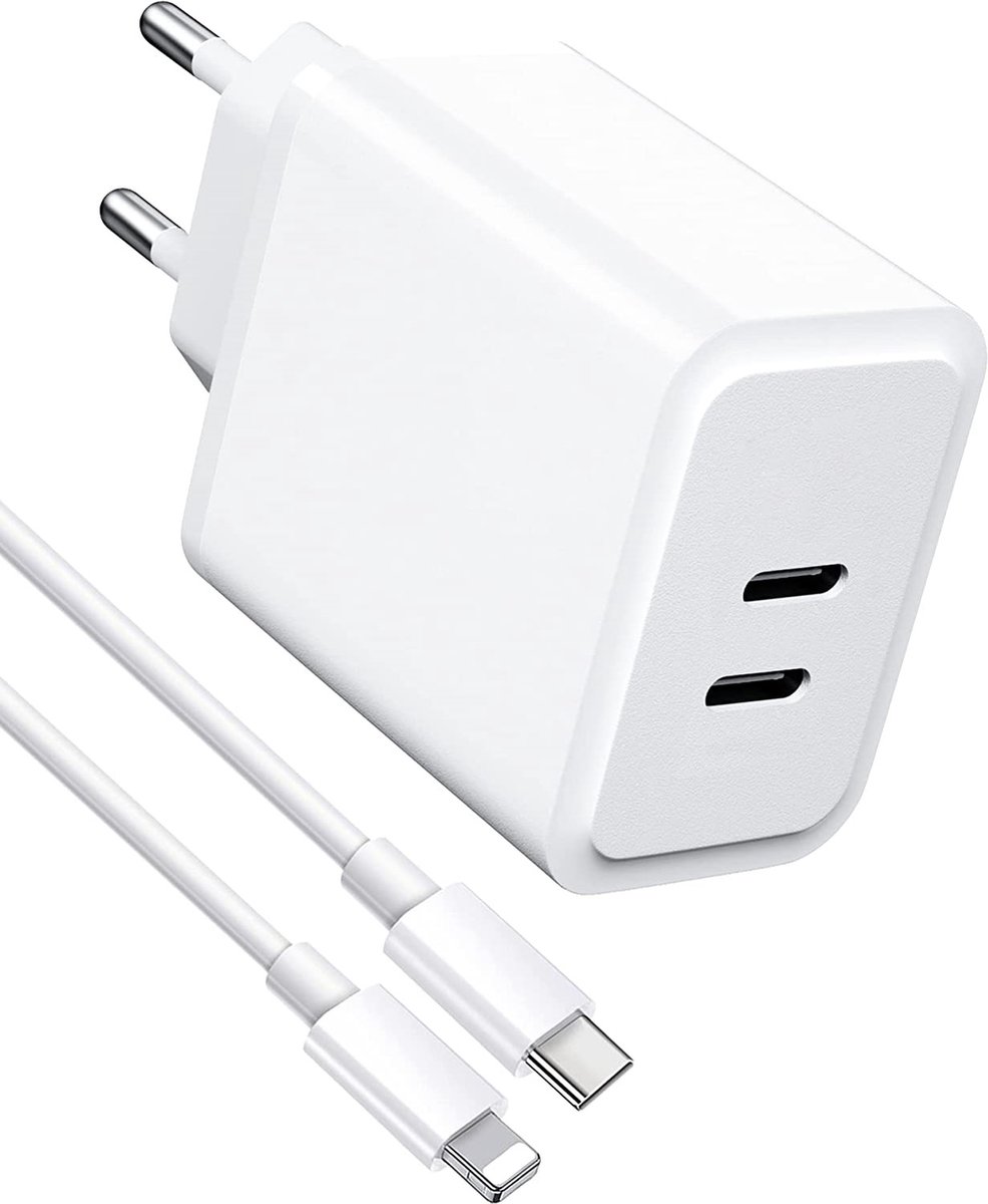 Unieke 20W iPhone snellader - Max 35W - inclusief oplaadkabel van 1 ...