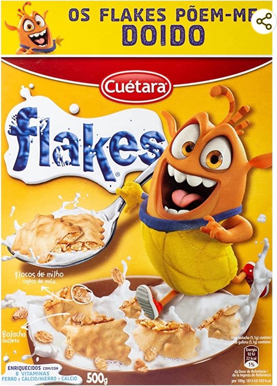 Choco Flakes Original Corn Breakfast Cereals 3 x 500 gr | bol.com
