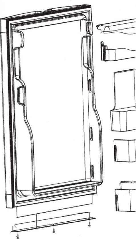 Dometic deur compleet RM7605L | bol.com