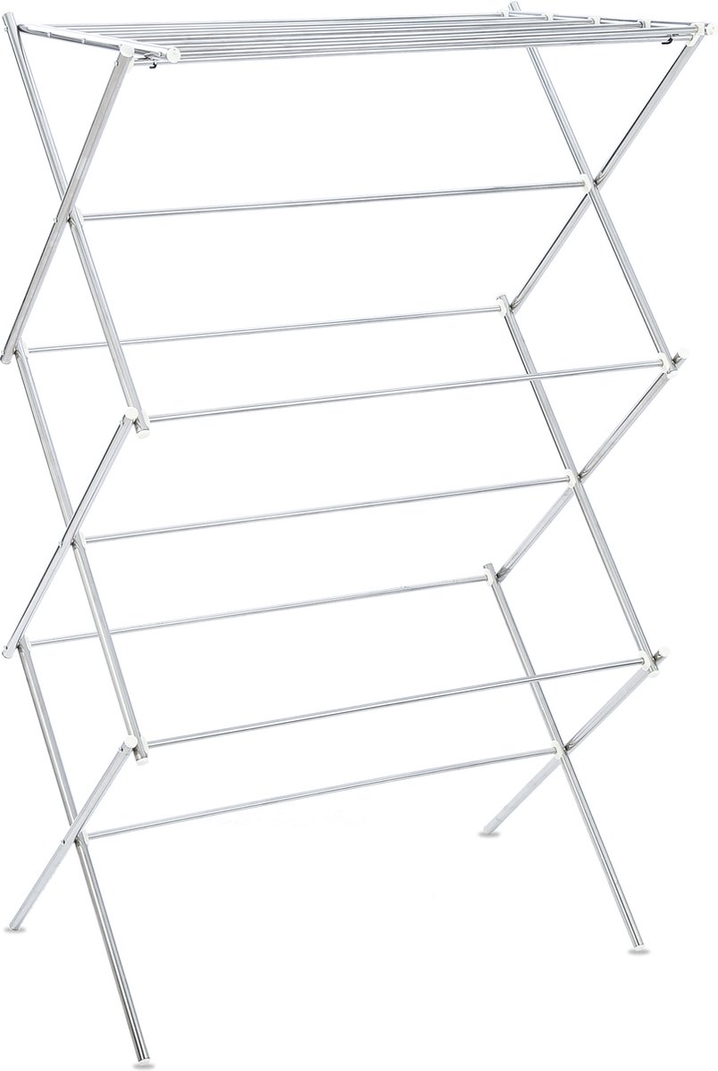 Behave Droogrek - Wasrek - Inklapbaar - Verstelbaar - Staand - Wastoren ...