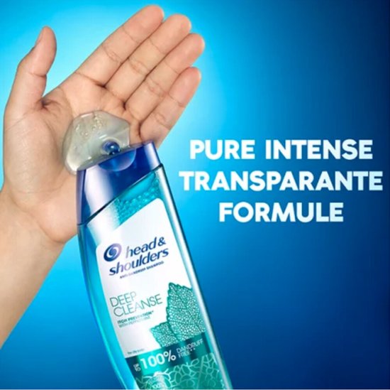 Head & Shoulders - Anti-Roos Shampoo - Pure Intense - Kalmeert Jeuk ...
