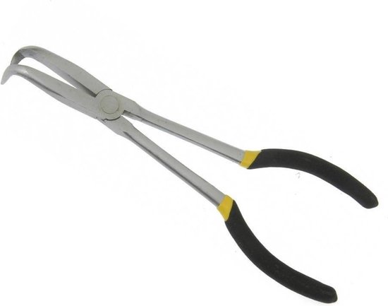 Hofftech Langneustang - Gebogen 90 Graden - Getande Grip - 280 mm | bol