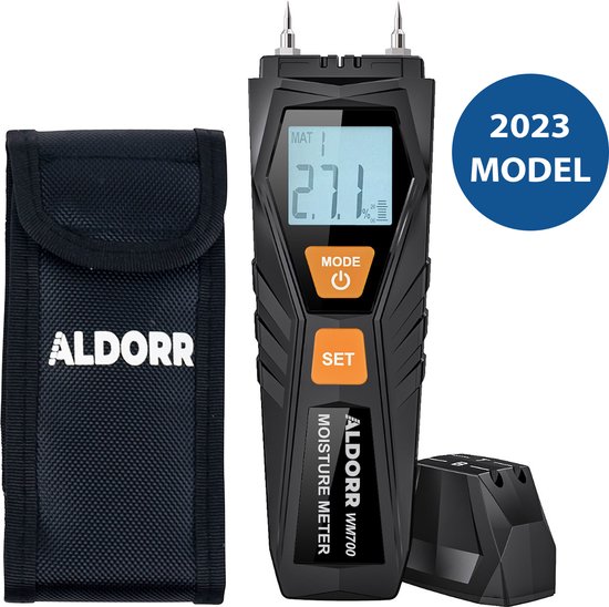 ALDORR Tools - Vochtmeter - Hygrometer - Vochtigheidsmeter voor... | bol