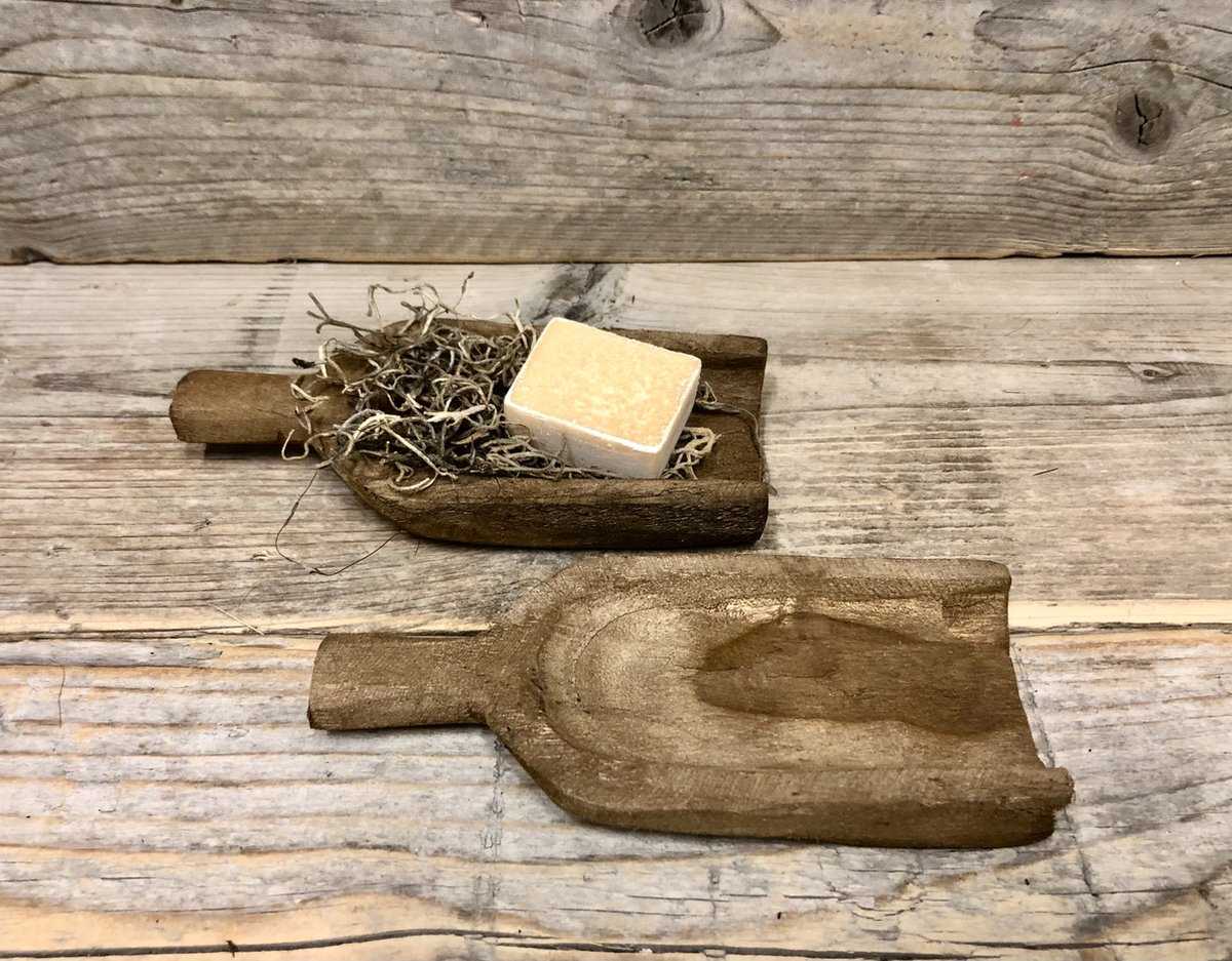 Decoratief schepje van hout small - houten schepje klein - decoratief ...