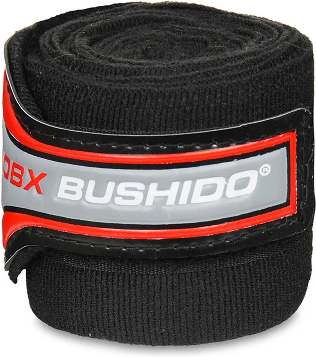 DBX Bushido - Boxing Hand Wraps - Black - Zwart | bol.com