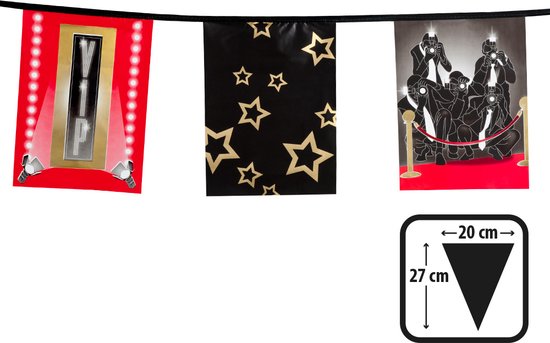 Boland - PE vlaggenlijn VIP - Glitter & Glamour - Glamour ...