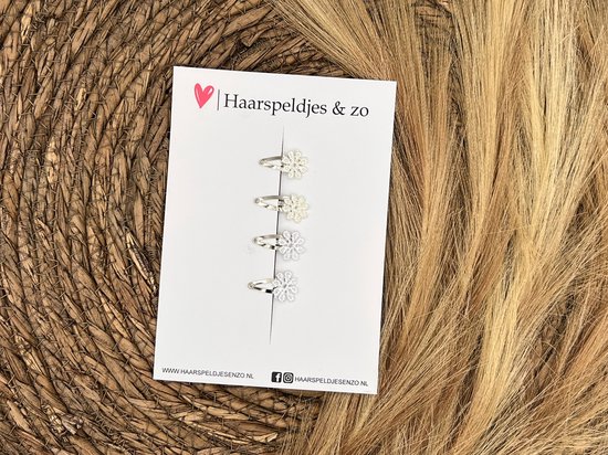 Baby haarspeldjes setje 3 - mini - 2cm groot - voor de eerste lokjes ...
