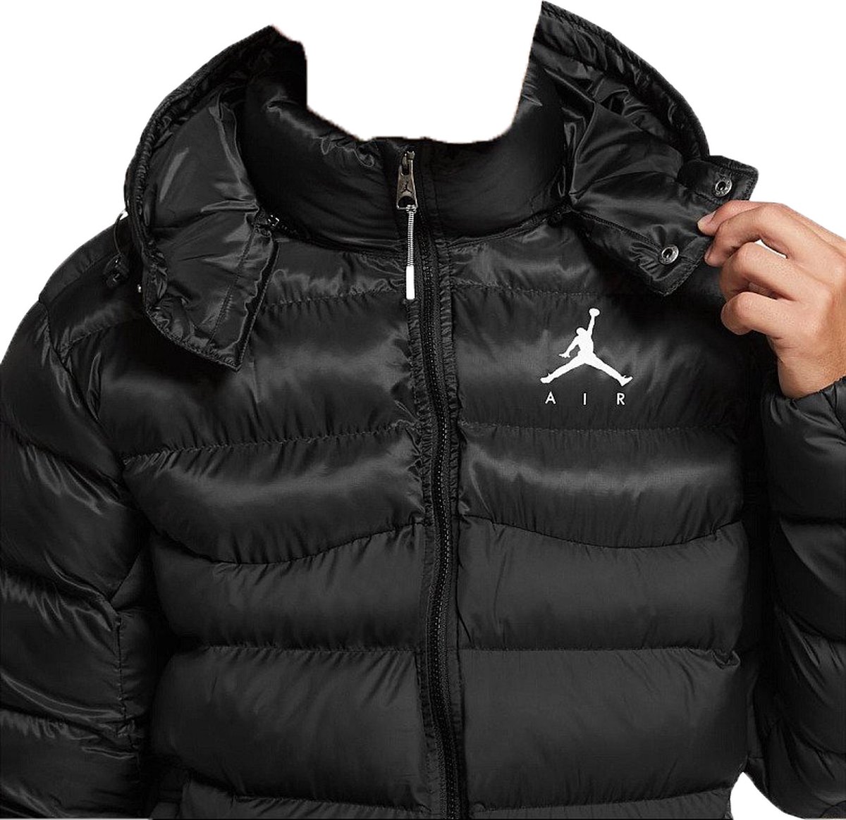 Nike Jordan Winterjas - Maat M - Heren - Zwart | bol.