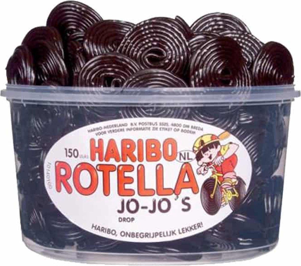 Haribo drop rotella jo-jo's - snoep - 150 stuks | bol.com