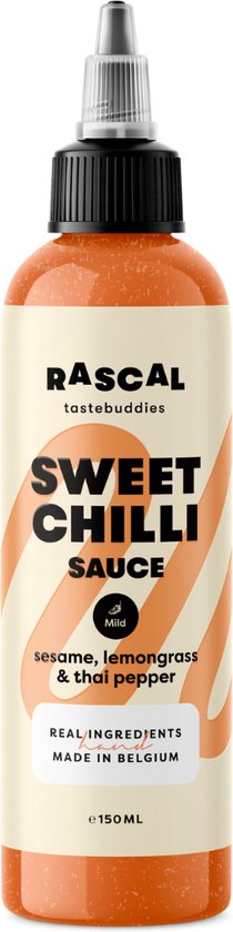 Sweet Chilli Sauce 150ml - Rascal Tastebuddies | bol