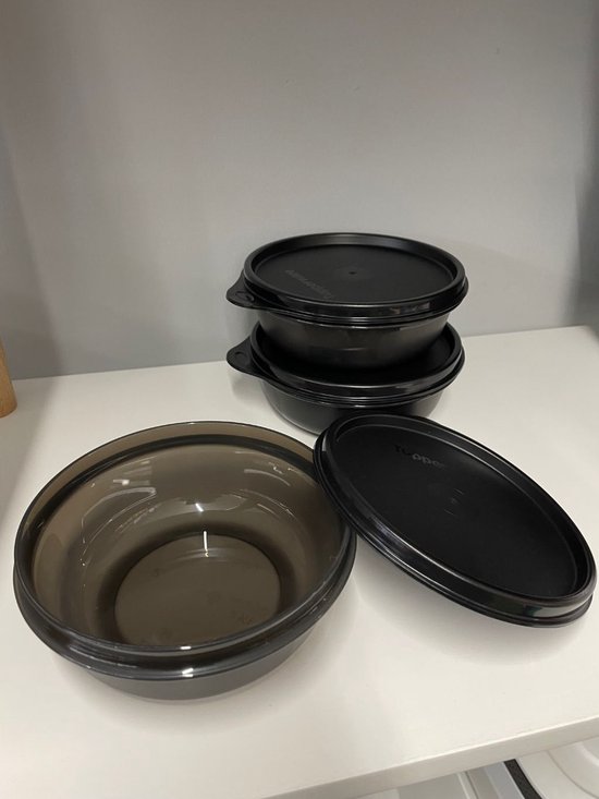 Tupperware ruimteschaaltjes black editie | bol